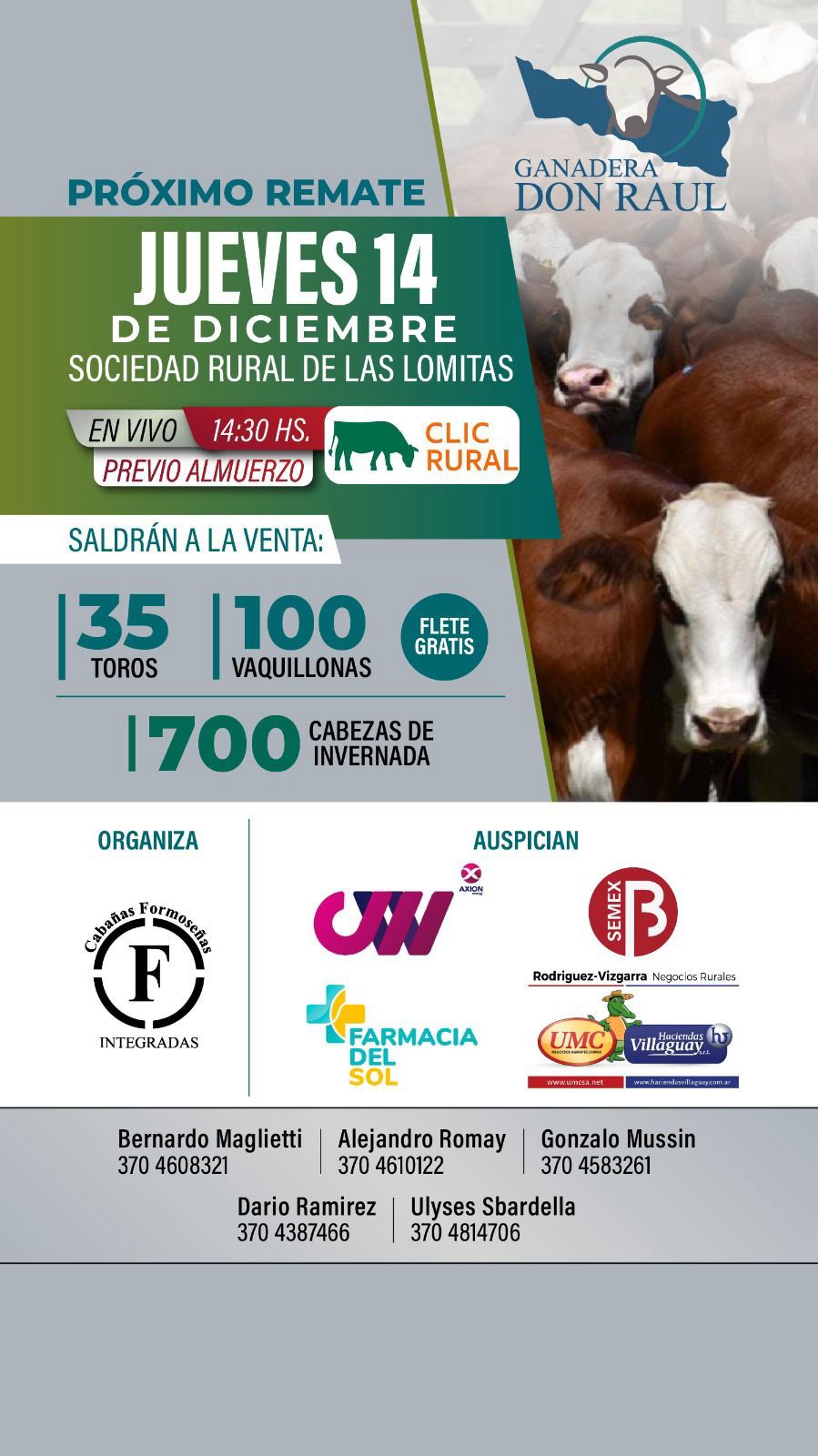 ClicRural - 14 de Diciembre - Las Lomitas