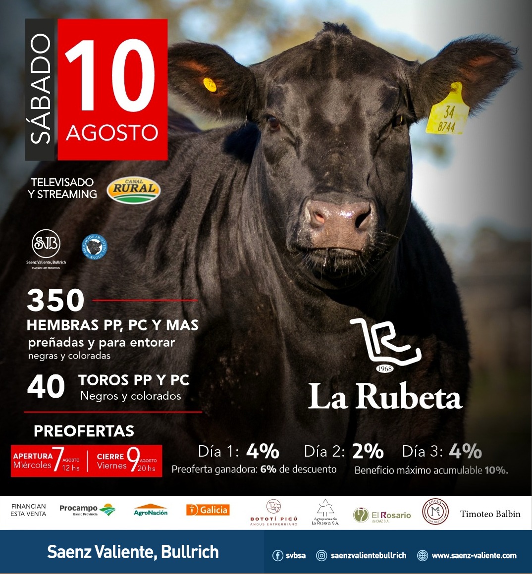 Saenz Valiente, Bullrich y Cia. S.A. - La Rubeta